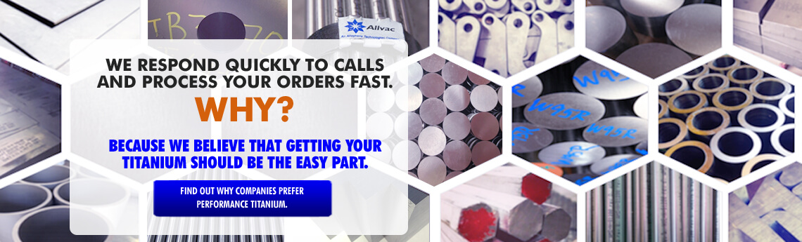 Leading Titanium Distributor | Performance Titanium Group