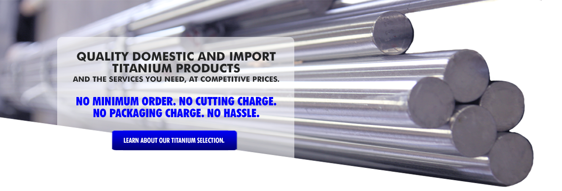 Leading Titanium Distributor | Performance Titanium Group